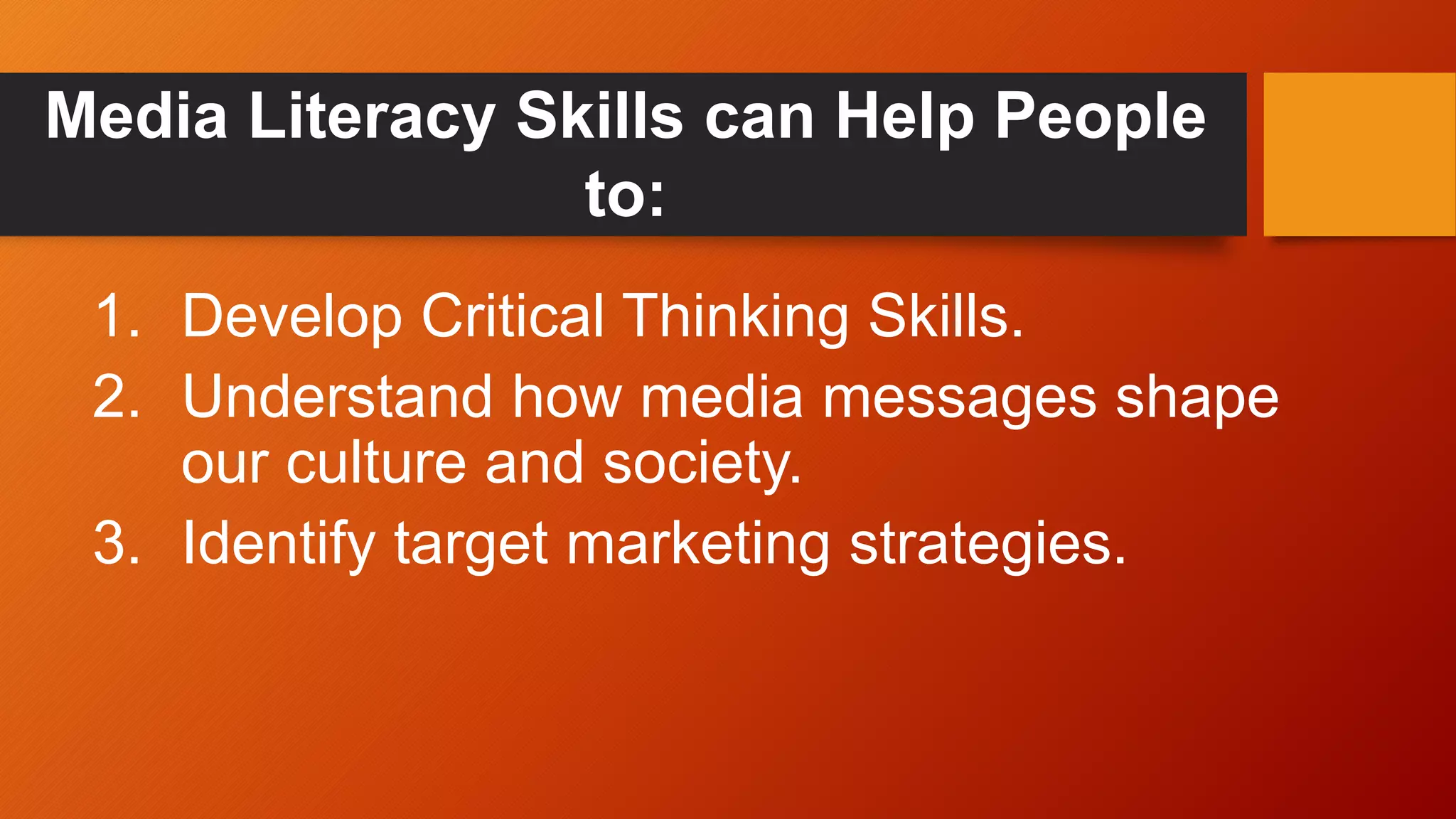 Introduction to Media and Information Literacy | PPTX