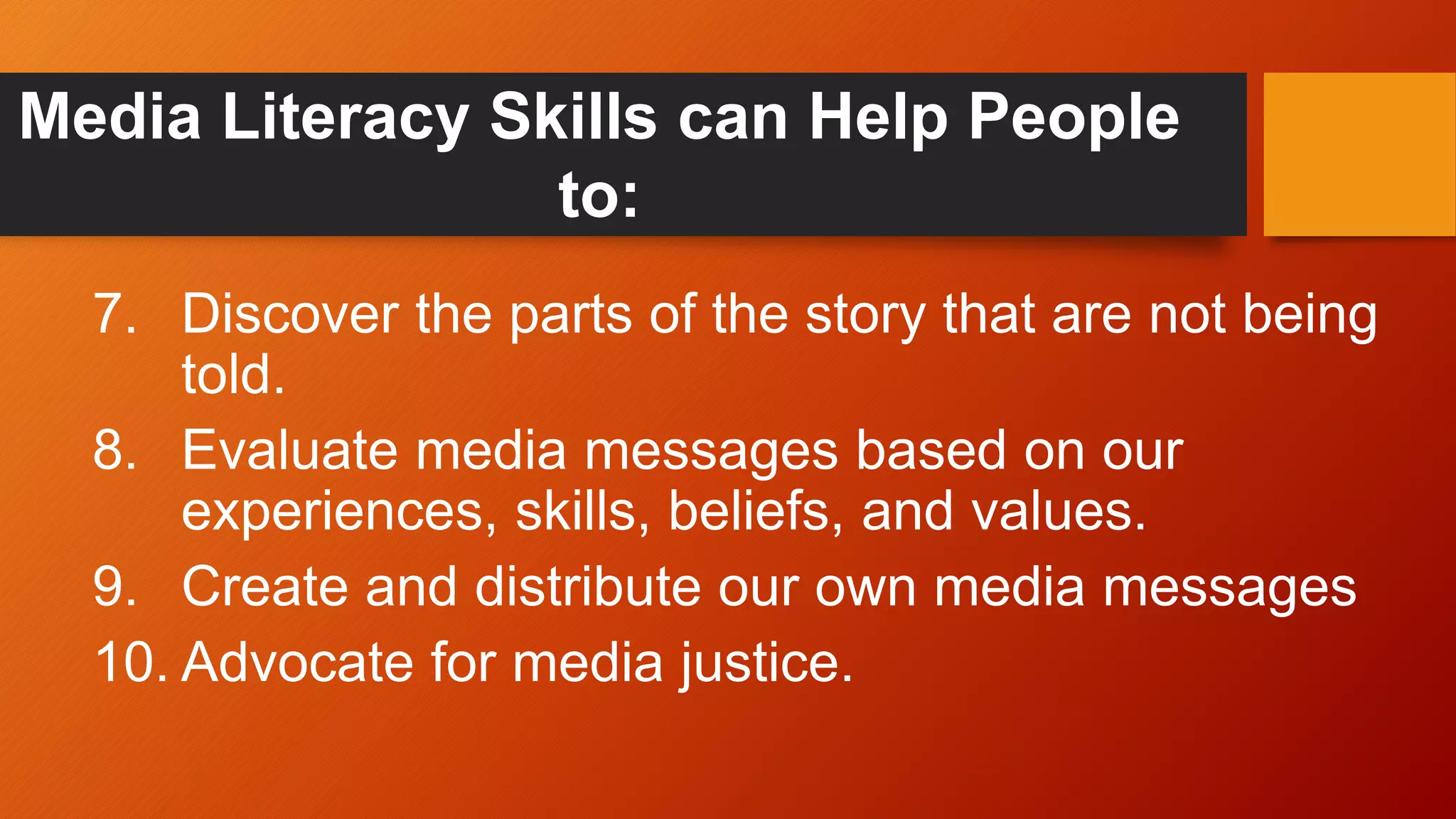 Introduction to Media and Information Literacy | PPTX