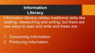 Introduction to Media and Information Literacy | PPTX
