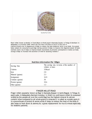Millet | DOCX