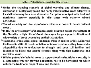 Millet cultivation technology in HP.pptx