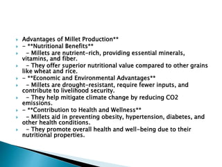Introduction to Importance of Millets.pptx