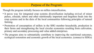 MILLETS PROGRAMME BY GOVT OF INDIA .pptx