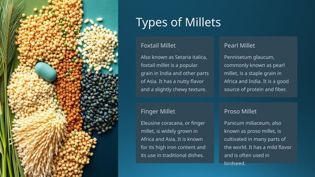 Millets-and-Maize-A-Comparative-Overview.pptx | Healthy Cooking and ...
