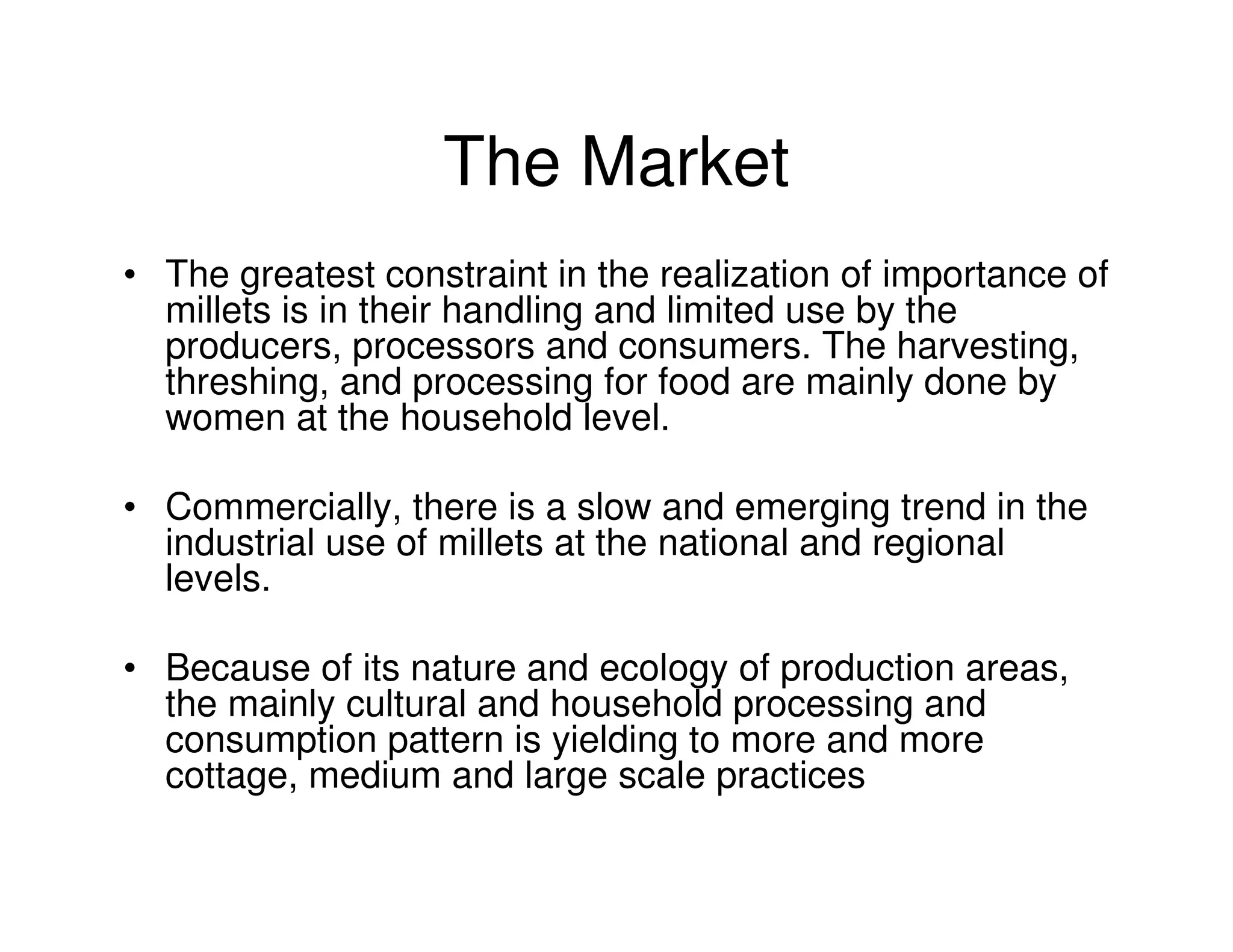 Millets, An Old Concept To Adapt To New Change | PDF