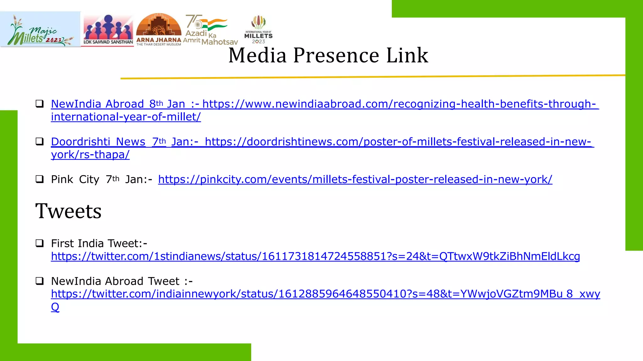 Magic Millets - 2023 | PDF