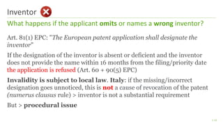 Author v. Inventor, and the robot | PPT