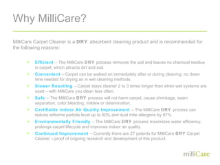 MilliCare Carpet Care | PPT