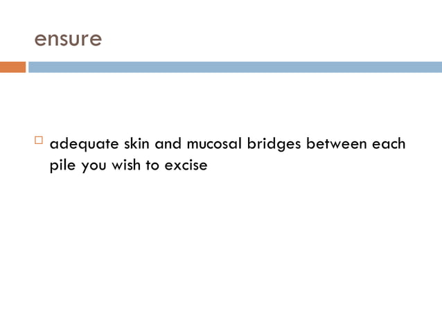 Milligan and Morgan procedure.ppt for doctors | PPT