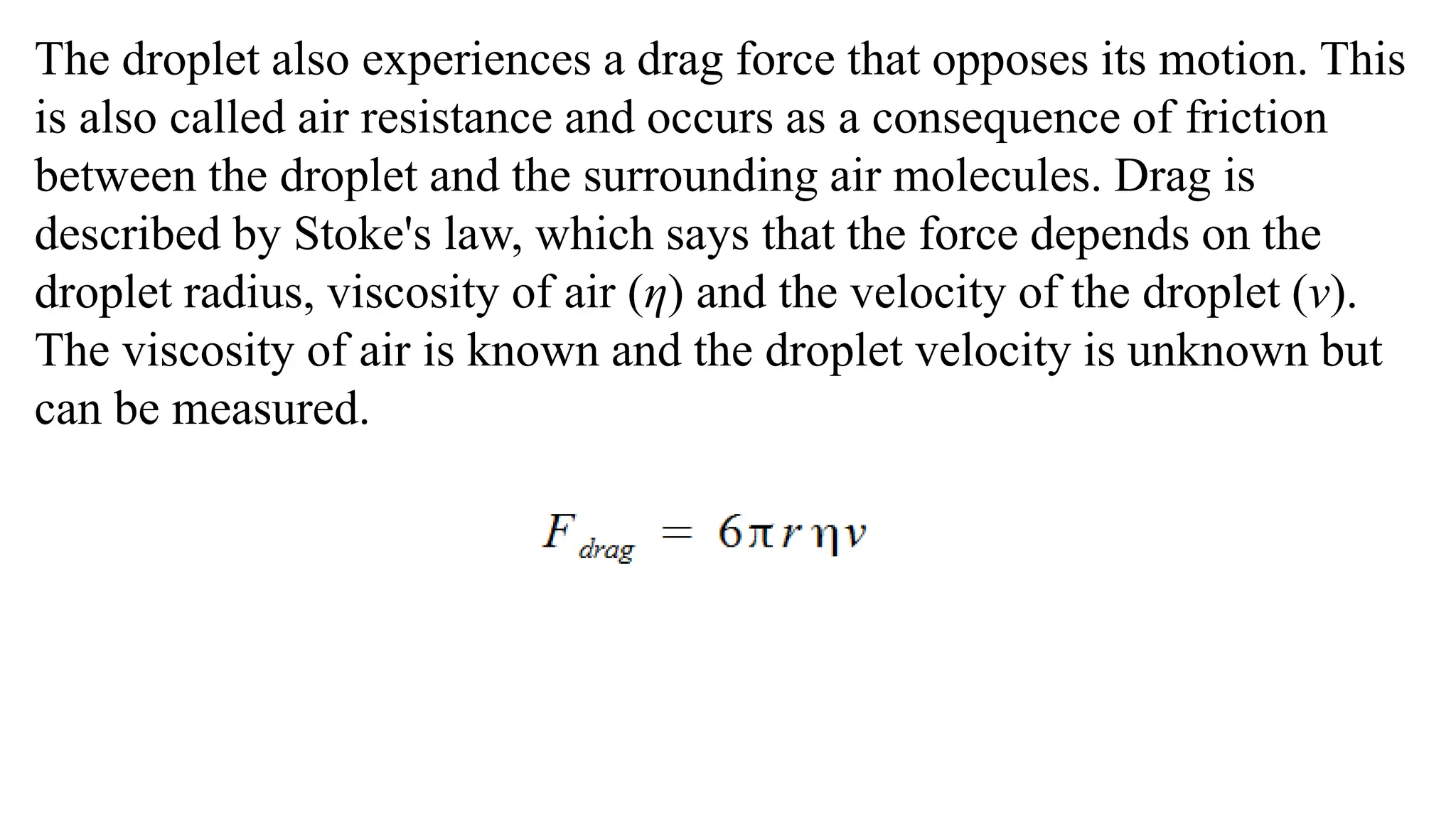 Millikan oil drop method | PPTX