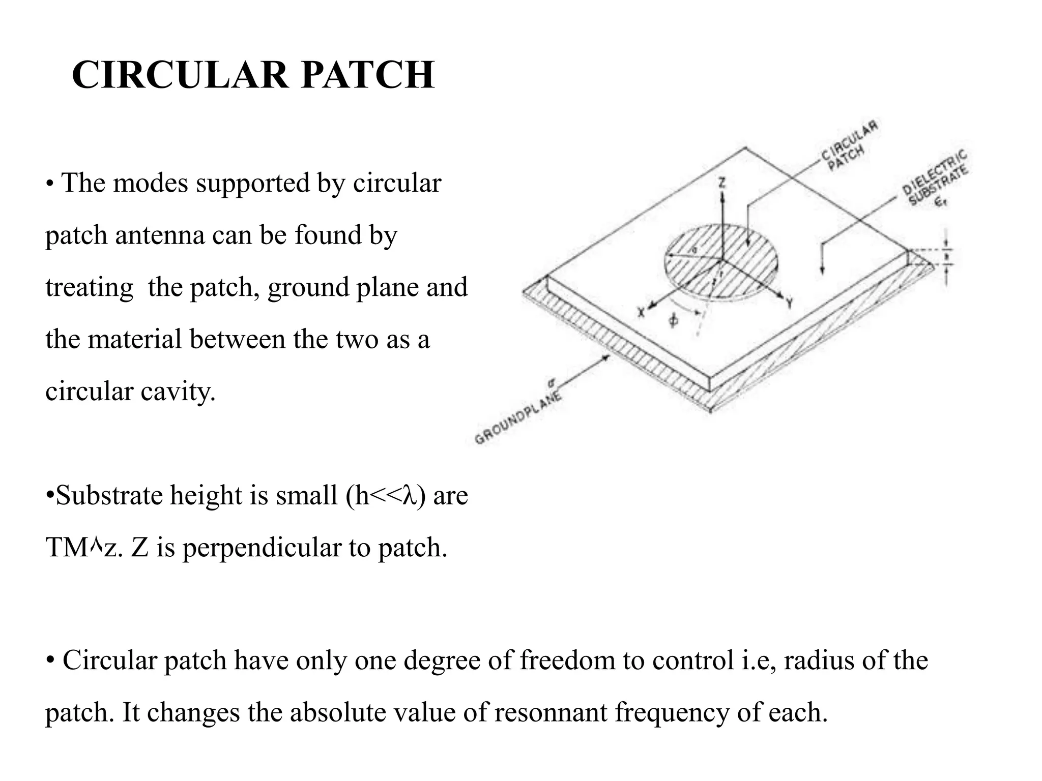 Millimeter wave circular microstrip Patch antenna for 5 g applications | PPTX