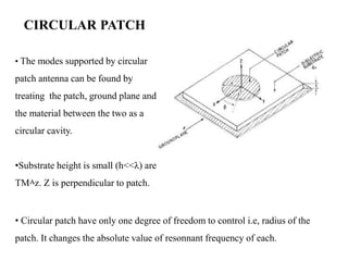 Millimeter wave circular microstrip Patch antenna for 5 g applications | PPTX
