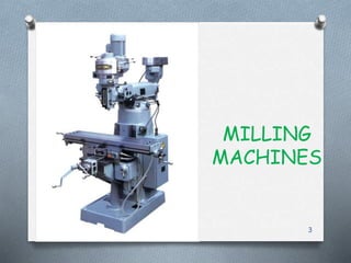 PPT on Milling | PPTX