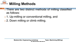 Milling | PPTX