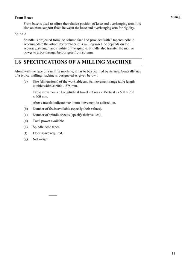 Milling | PDF