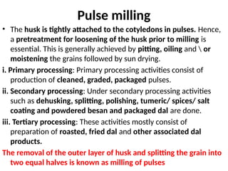 Cleaning, grading, and milling of grains | PPTX