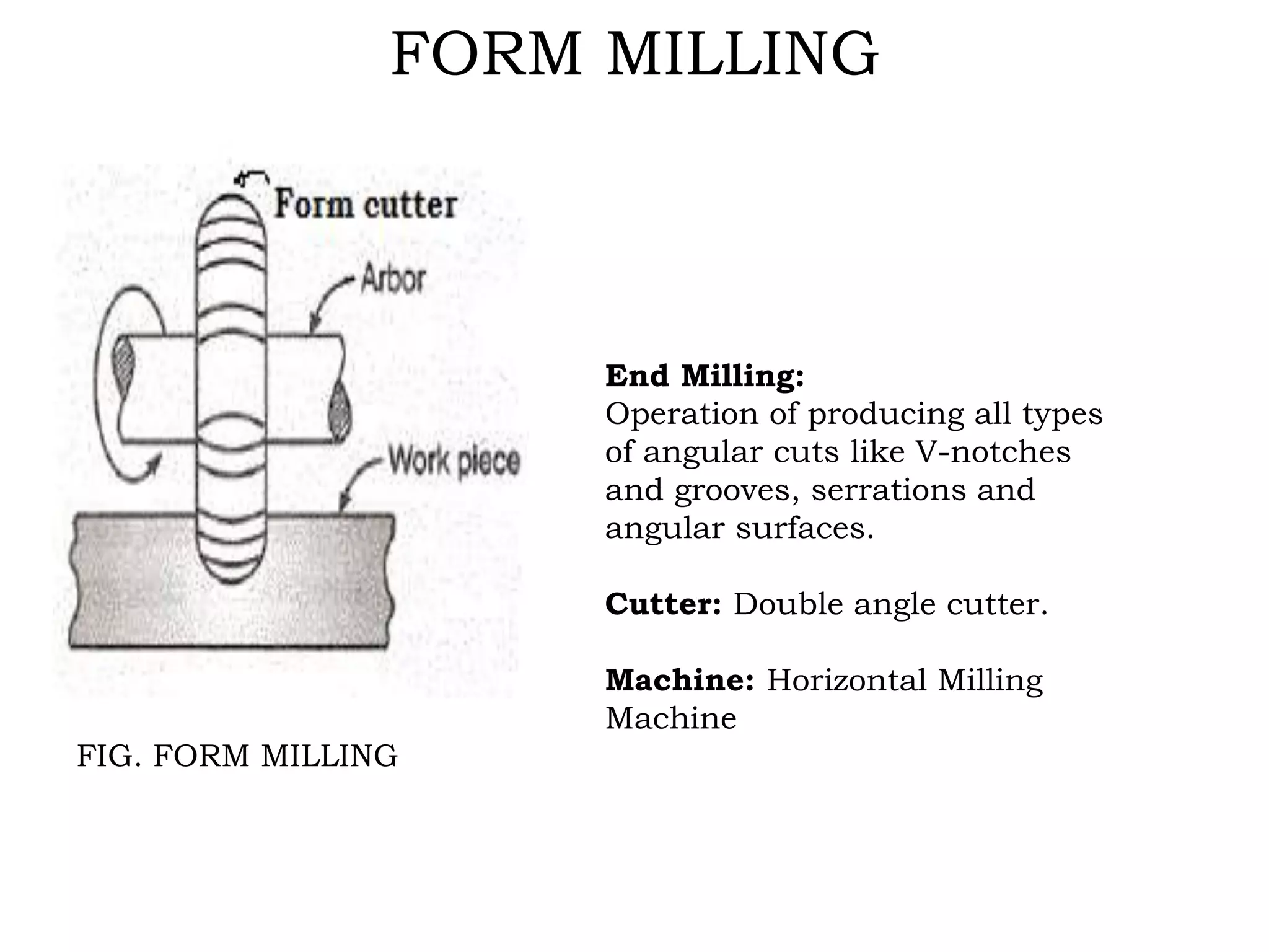 Milling and grinding machines | PPTX