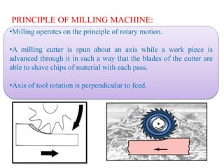 Milling and turning operations | PPTX