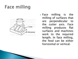 Milling cutters | PPTX
