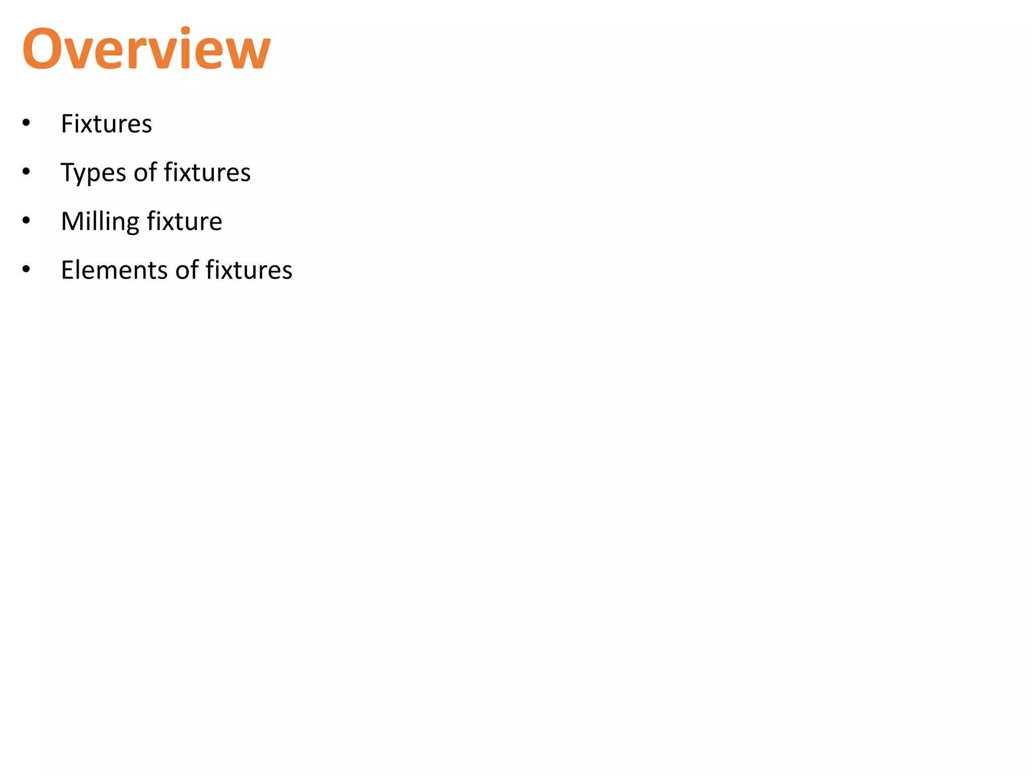 Milling Fixture | PDF