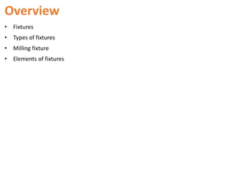 Milling Fixture | PDF