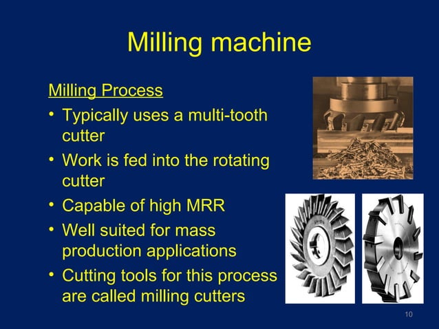 Milling & Gear Cutting | PPT