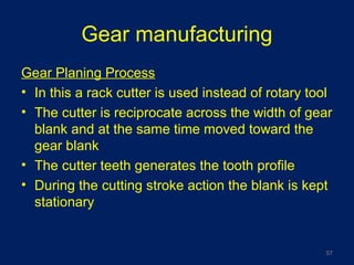 Milling & Gear Cutting | PPT