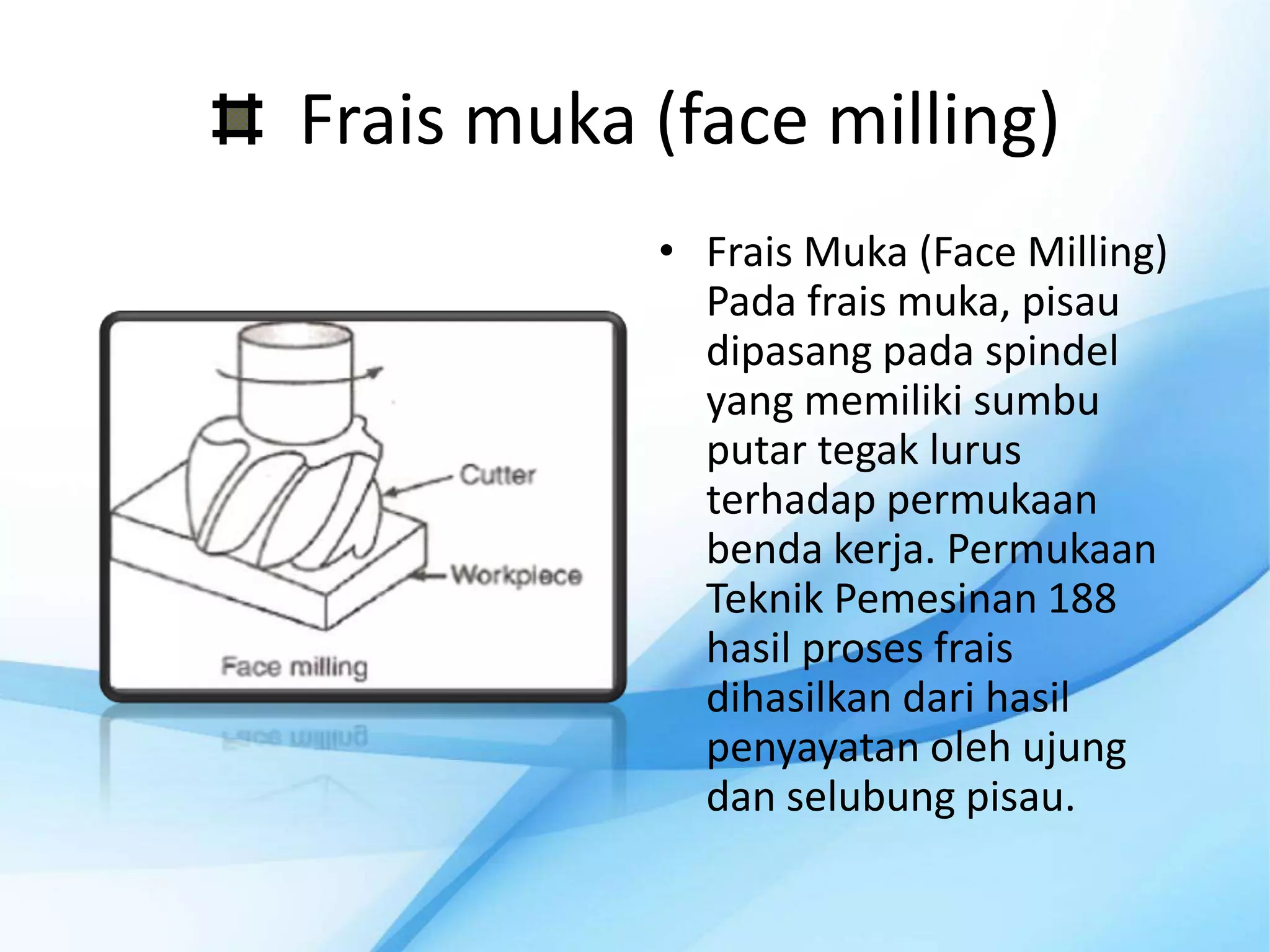 Milling machine | PPTX