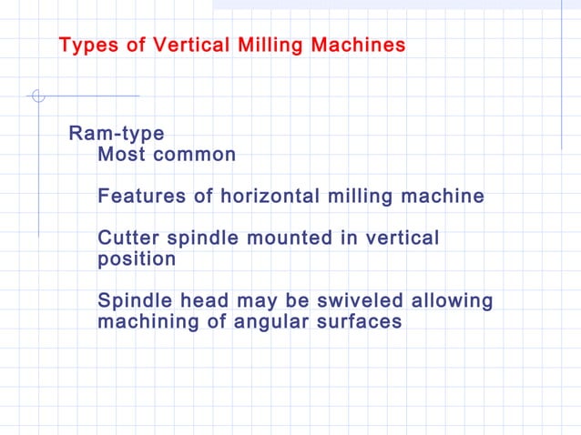 Introduction to Milling Machines | PPT