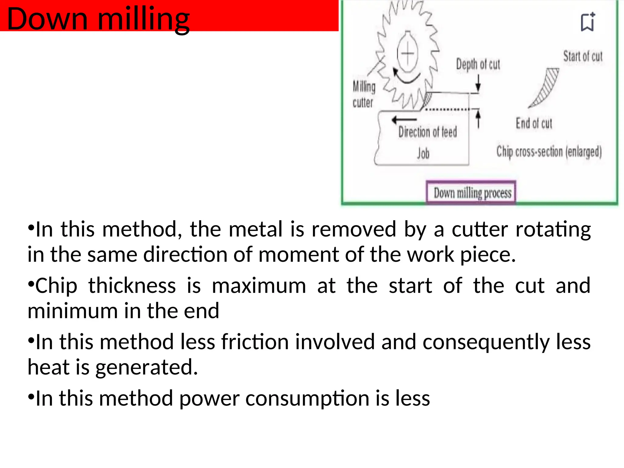 Milling machine.ppt Milling machine is used for machining flat surface ...