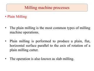 Milling Machine-PPT-Unit-02-Diploma-MSBTE | PPTX