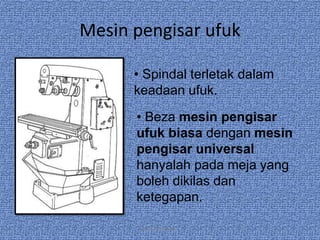 Milling machine (2) | PPTX