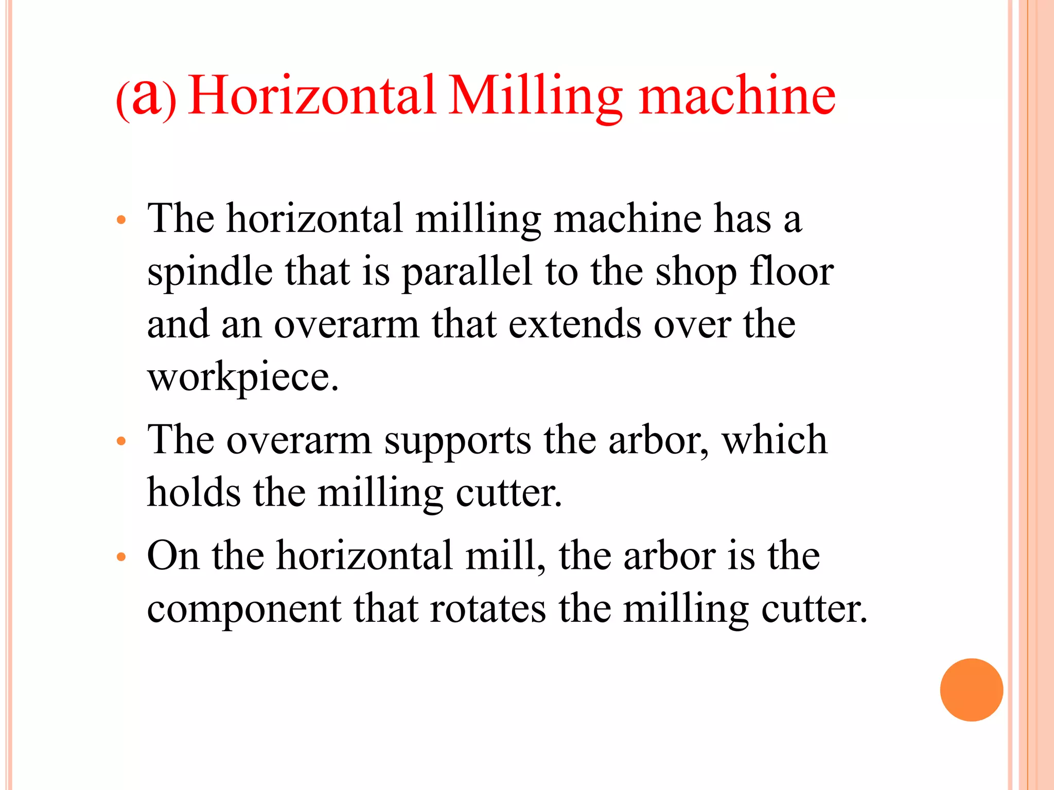 Milling machine(husain) | PPTX