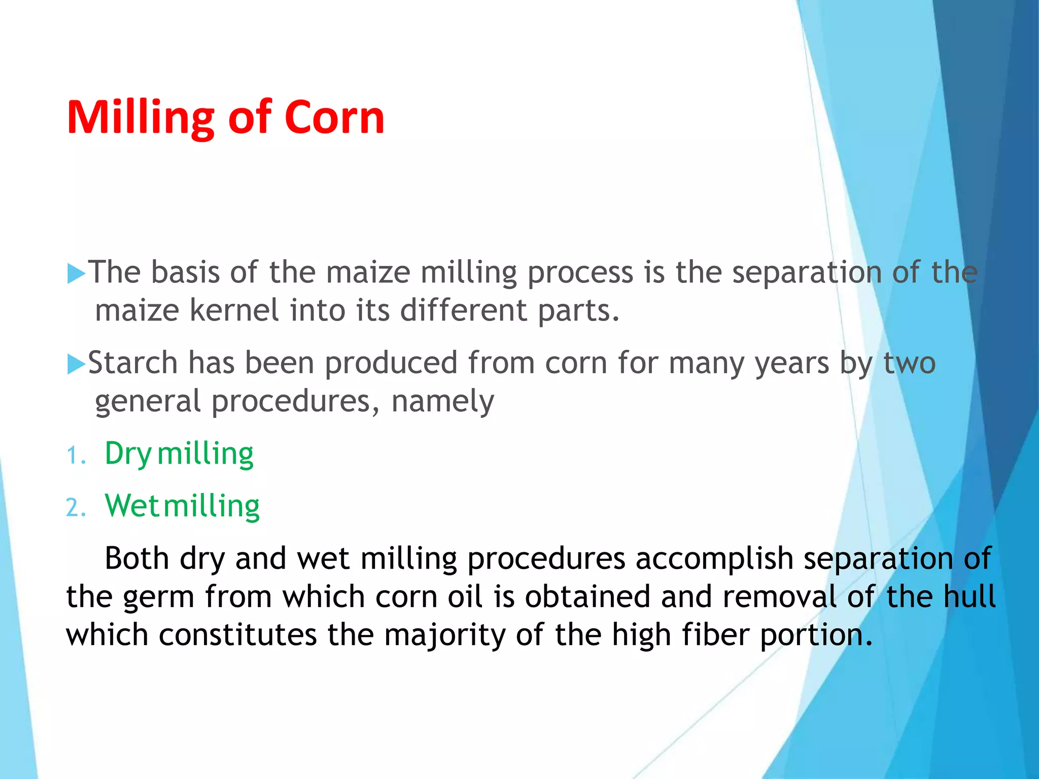 Milling of corn.ppt