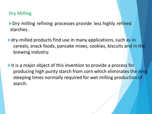 Milling of corn.ppt | Cooking | Food & Drink