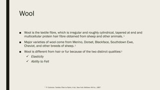 Milling of wool | PDF