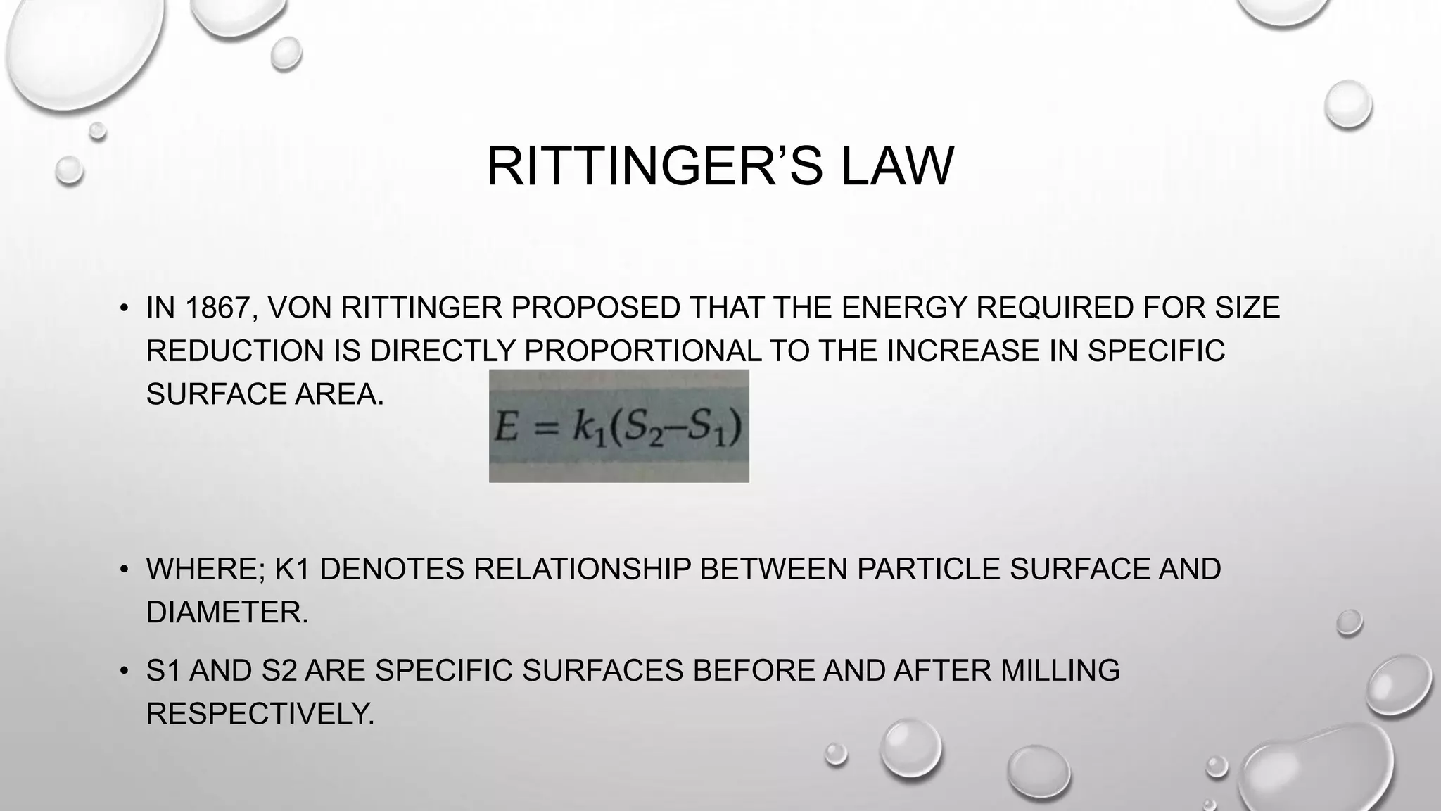 Milling or comminution | PPTX