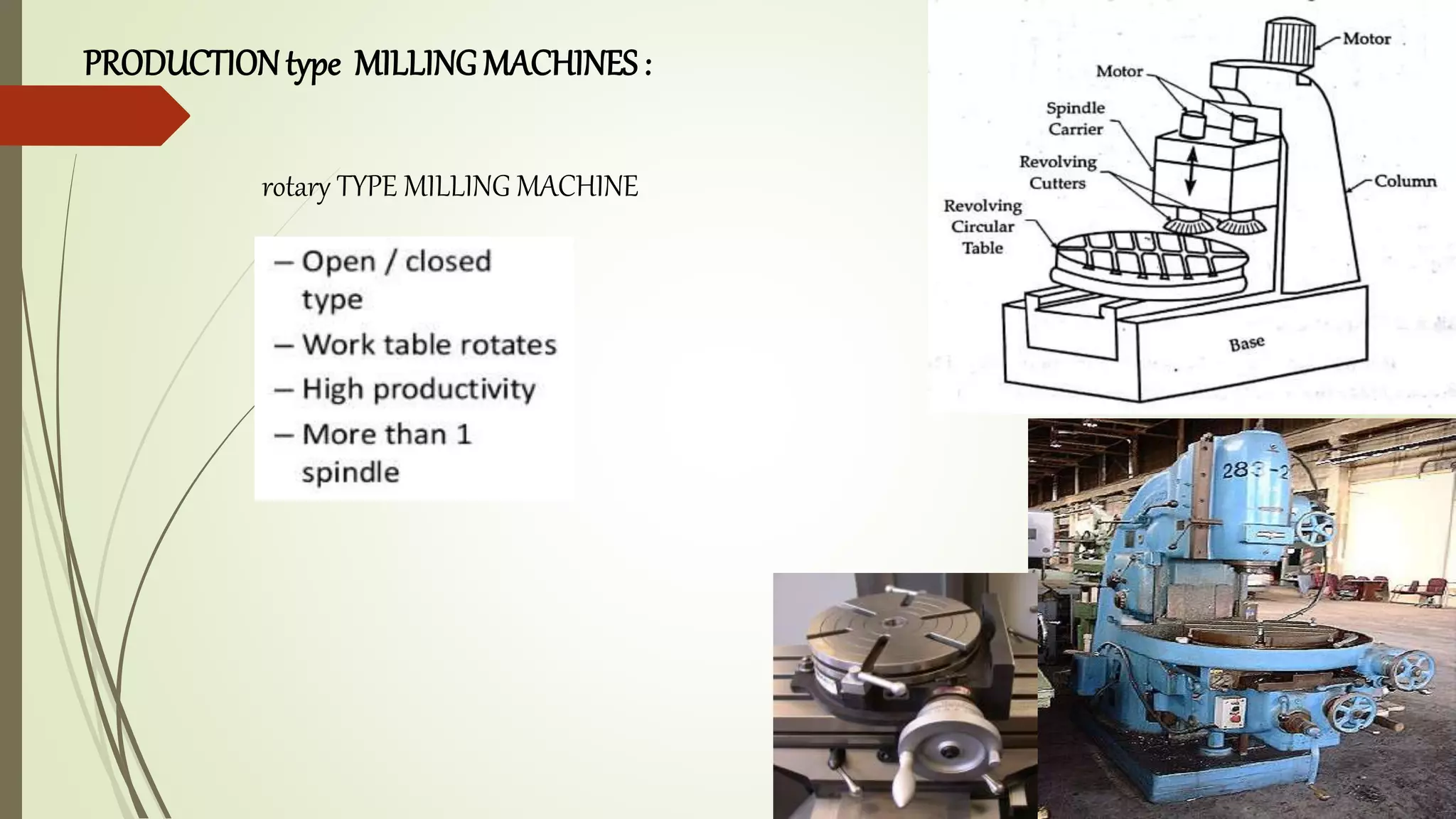 MILLING MACHINE PPT 2: PARTS AND CLASSIFICATION OF MILLING MACHINES | PPTX