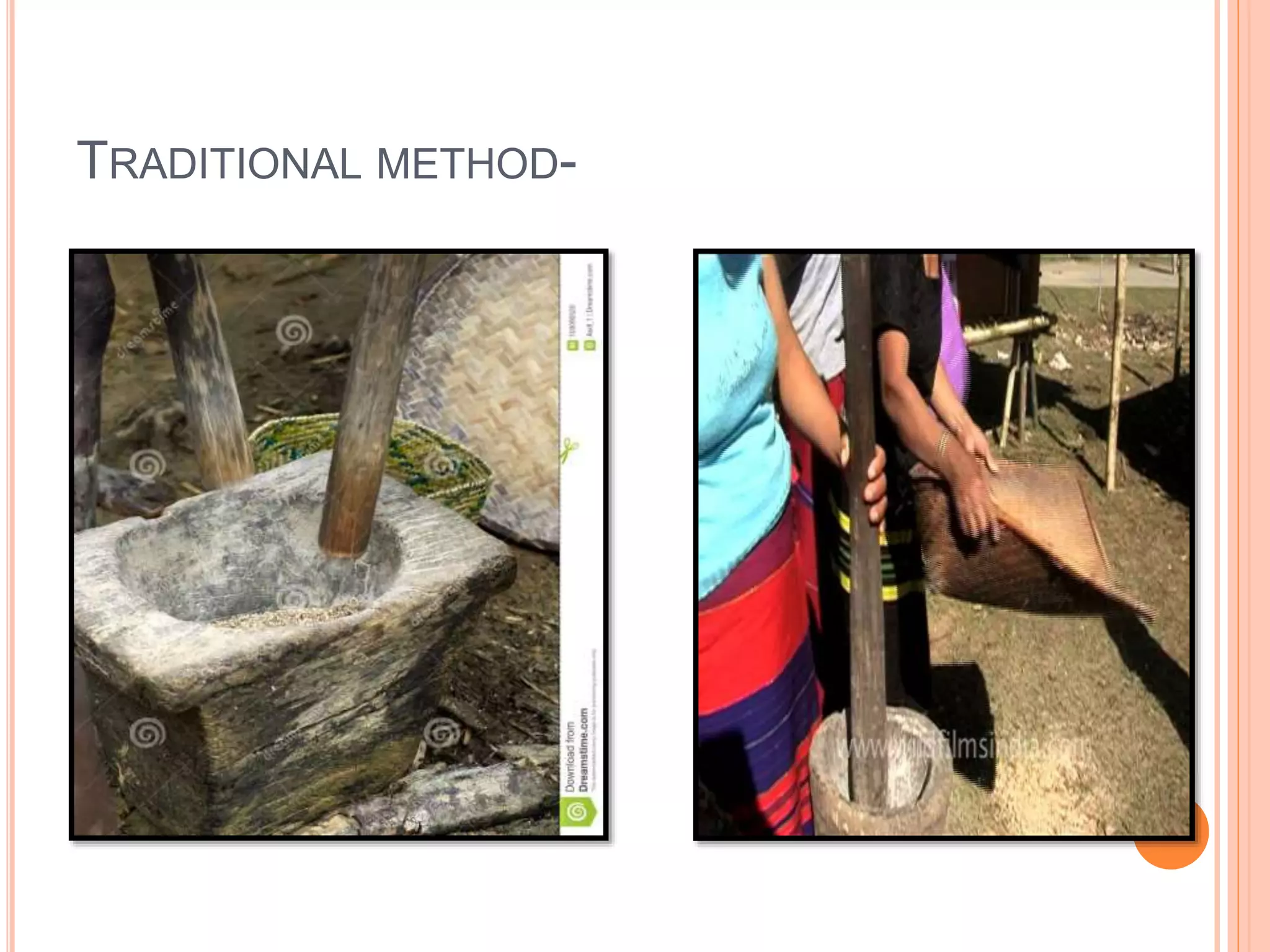 Milling process ( RICE & DAL ) | PPTX