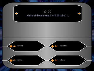 Millionaire Chemistry | PPT