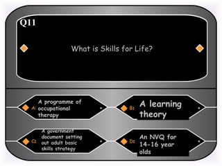 Millionaire basic skills | PPT