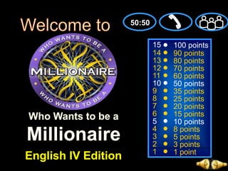Who Wants To Be A Millionaire Powerpoint Template Download