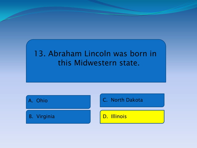 Millionaire social studies game 4th Grade | PPT