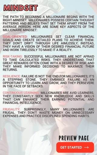 Millionaires Secret | PDF