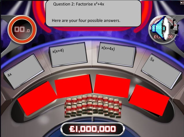 Million pound drop | PPT | Physics | Science