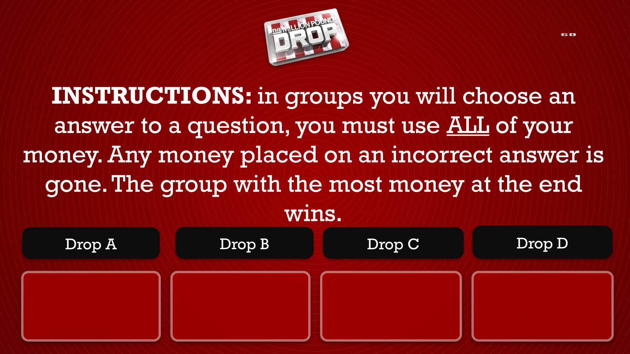 Million Pound Drop KS4 Revision.pptxumhj | PPT