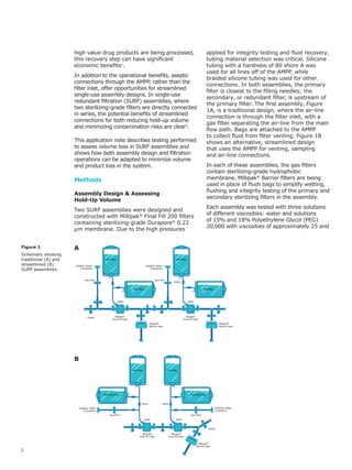 Redesigned Filter Capsule Improves Final Filtration Assembly Design and Operation | PDF
