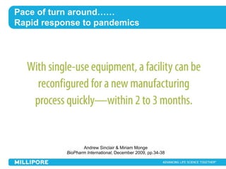 Use of single-use technology in Aseptic processing of vaccines ...