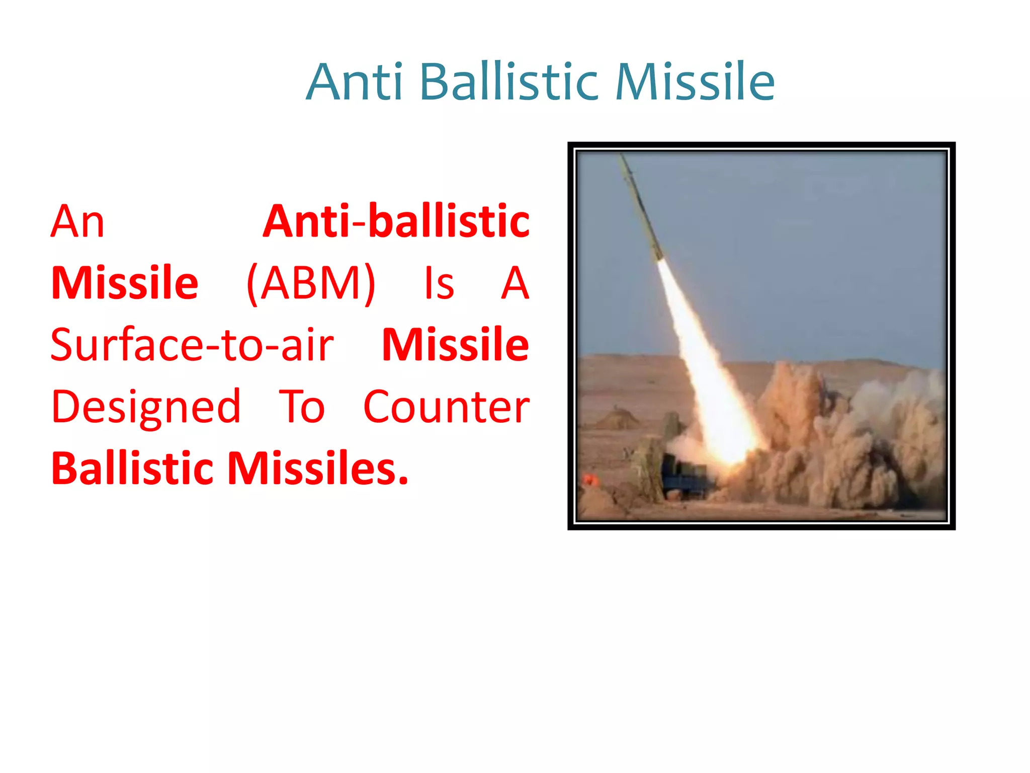 Millitary rockets and missiles | PPTX
