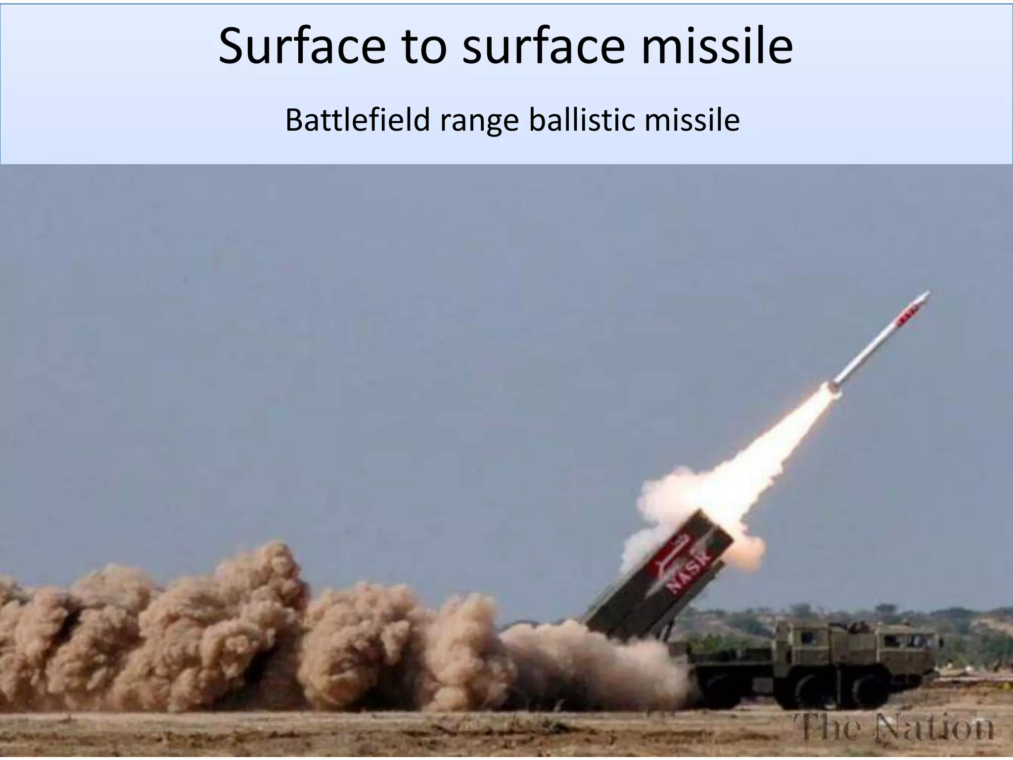 Millitary rockets and missiles | PPTX